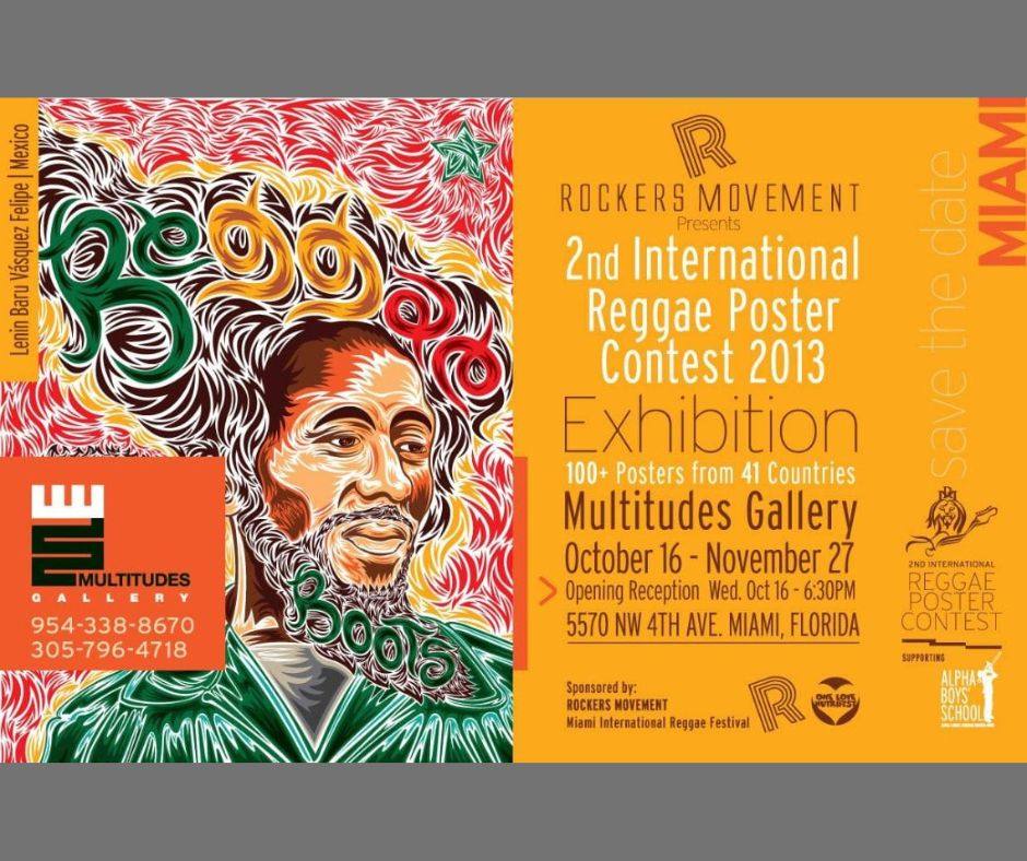 The International Reggae Poster Contest Exhibition on show at the ...
